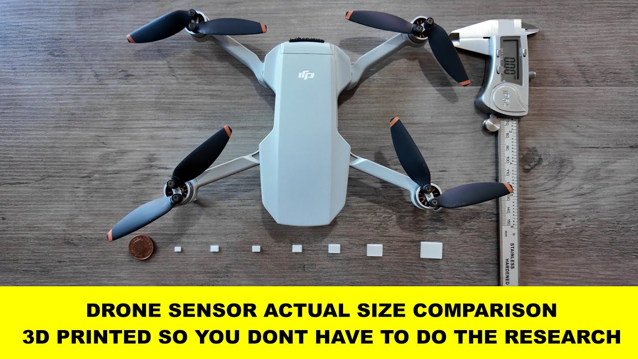 DRONE SENSOR SIZE COMPARISON HOW BIG IS YOURS DJI POTENSIC YouTube