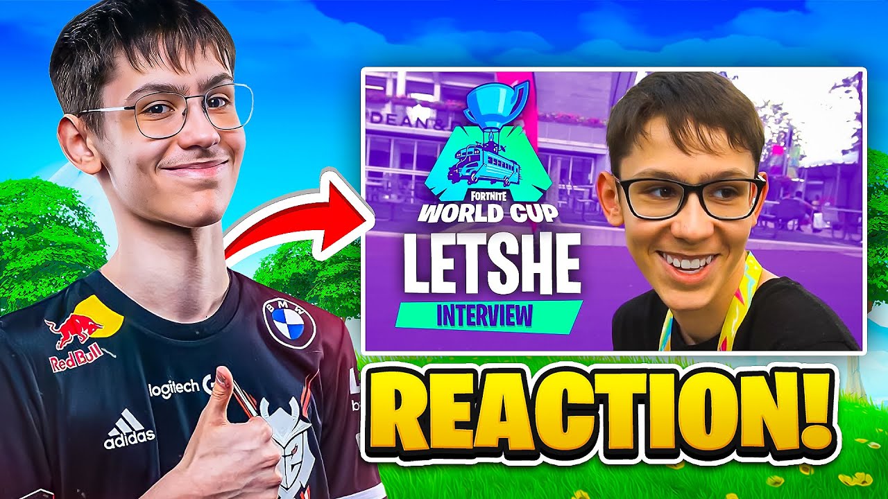 LeTsHe reagiert auf alte Fortnite World Cup Videos!! - YouTube