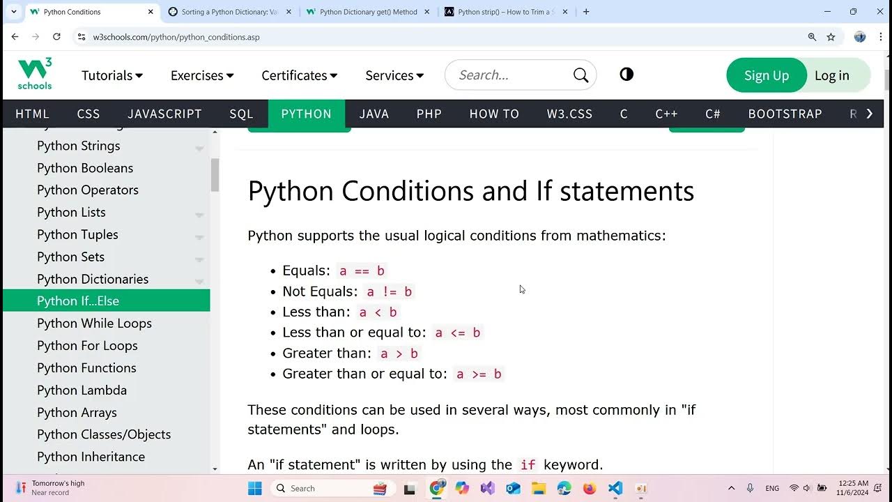 Python-Control statement - YouTube