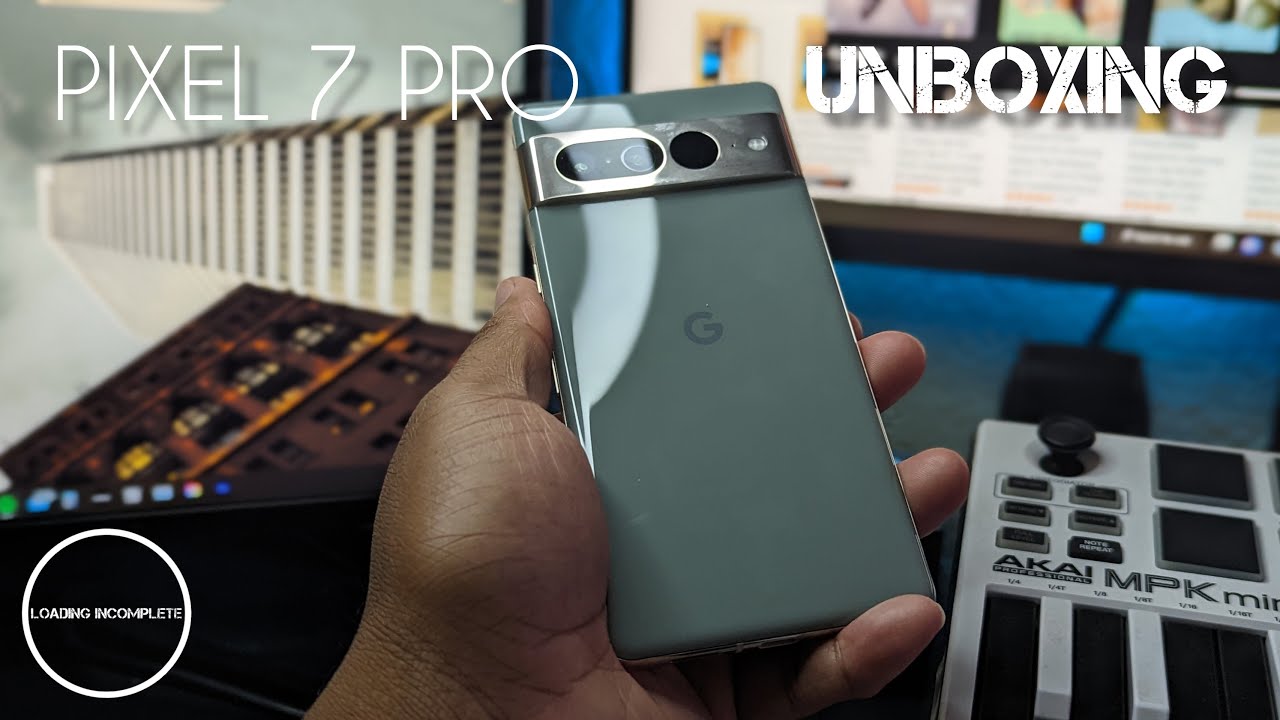 Pixel 7 Pro Unboxing - Hazel Colorway - YouTube