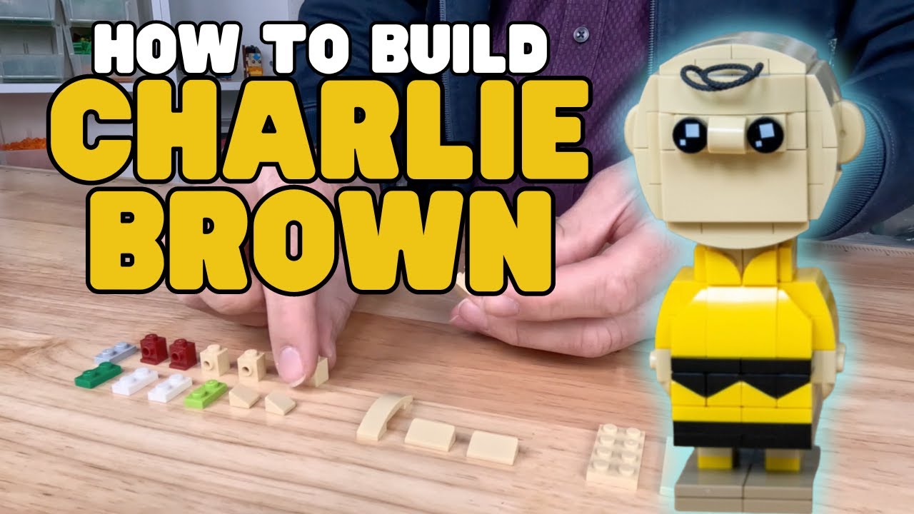 You Can Build Charlie Brown with LEGO Bricks! - YouTube