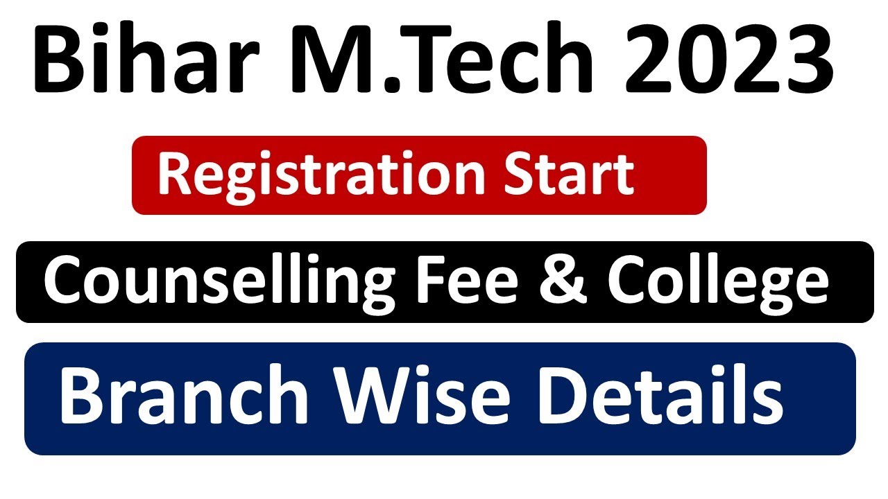 PGEAC 2023 M tech Admission Process In Bihar Bihar M tech Seat Matrix pgeac-2023-m-tech-admission-process-in-bihar-bihar-m-tech-seat-matrix