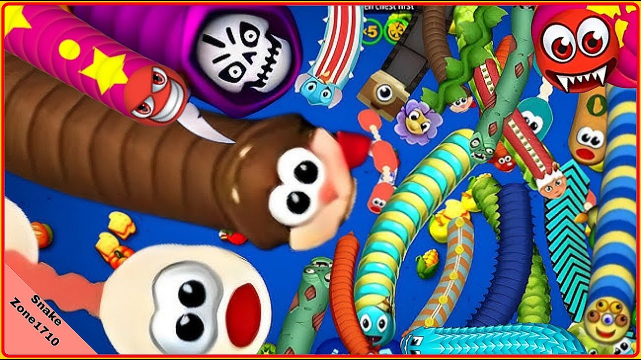 Worms Zone.io | Worms zone-play online | Unlimited Kils - YouTube
