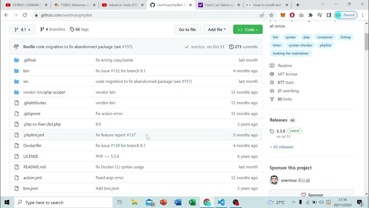 ADVANCED TOOLS PHPLINT - SIB ARKATAMA - YouTube