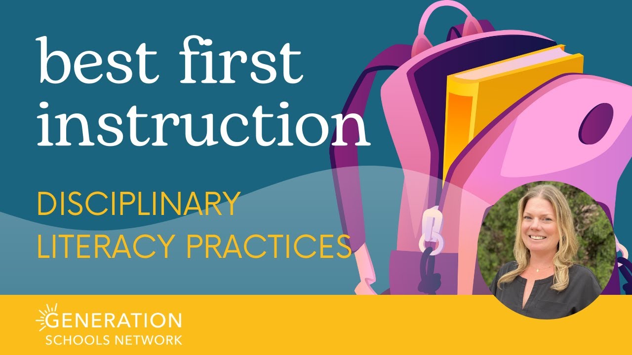 Disciplinary Literacy Practices | Best First Instruction Series - YouTube