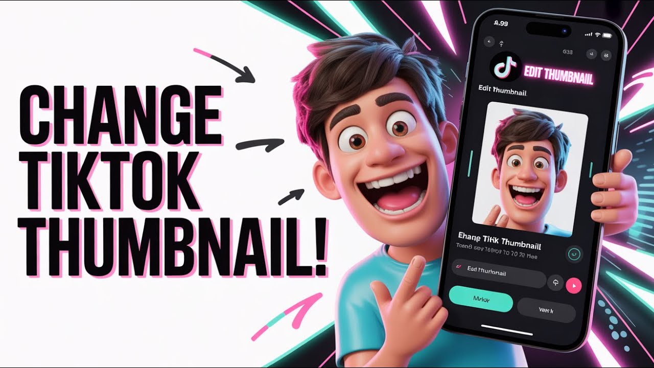 Change TikTok Thumbnail After Posting - YouTube