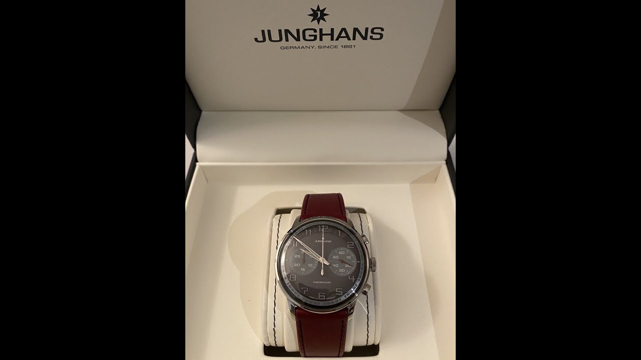 Junghans Meister Driver Chronoscope - YouTube