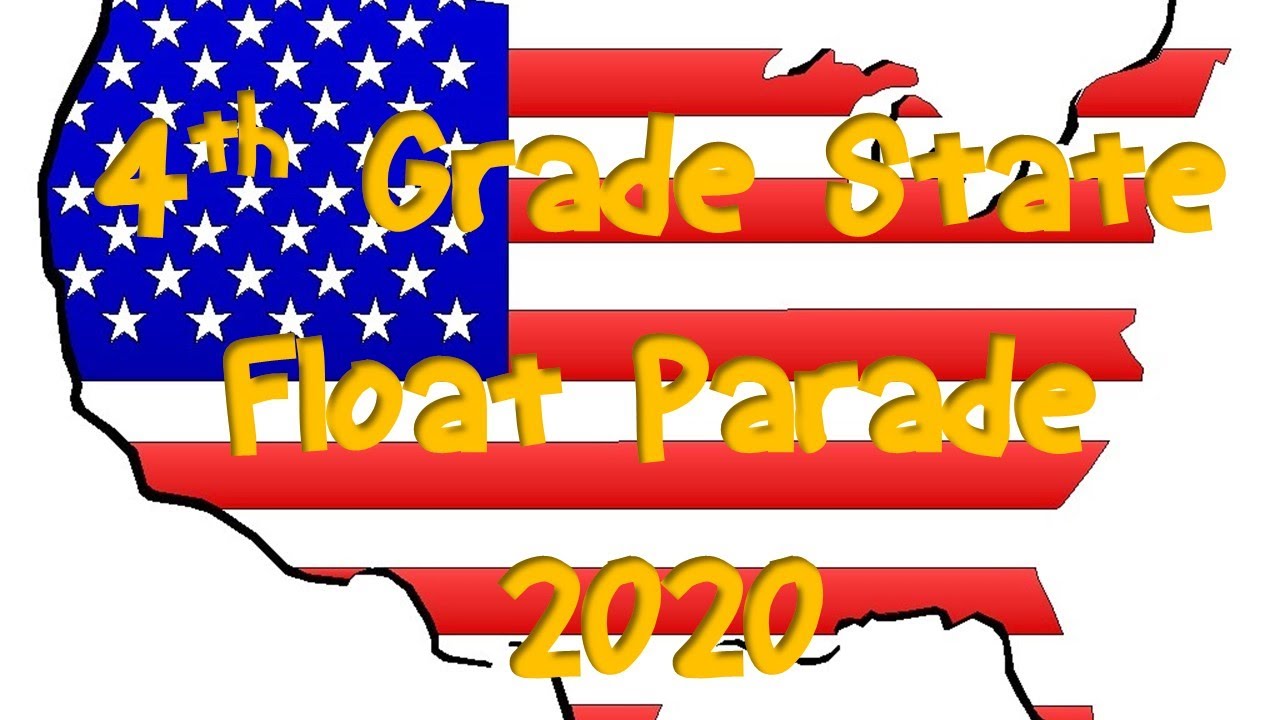 MHES 4th grade State Float Parade - YouTube