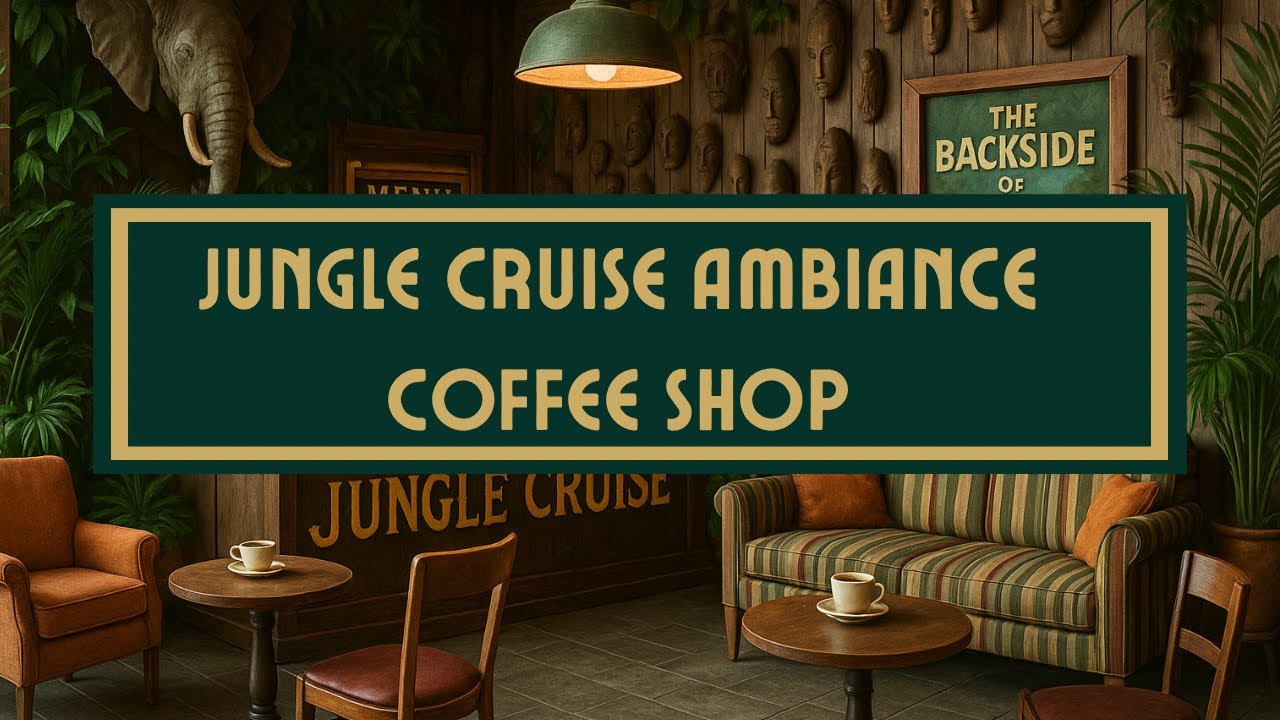 Jungle Cruise Café Ambience | Tropical Jungle Café Relaxation for Work ...