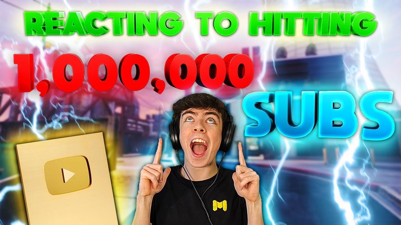 Hitting 1,000,000 Subscribers Live... (I stayed up all night for this ...