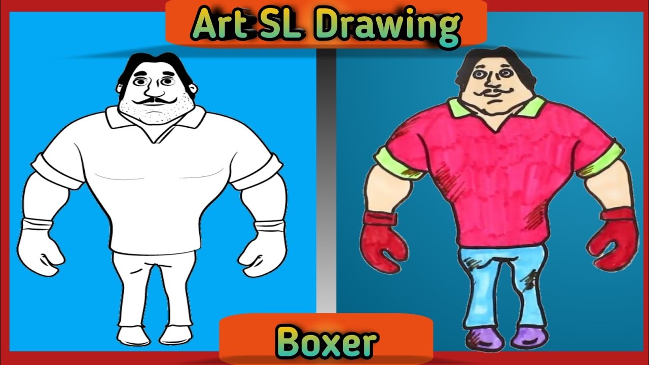 How to draw bixer drawing / Step by step drawing in Art easy way ...