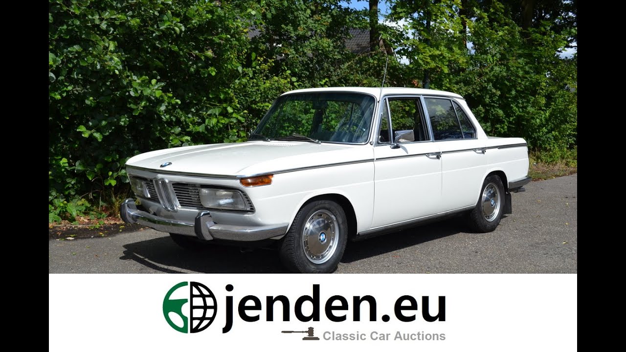 BMW 2000 Neue Klasse - 1971 - jenden classic car auctions - YouTube