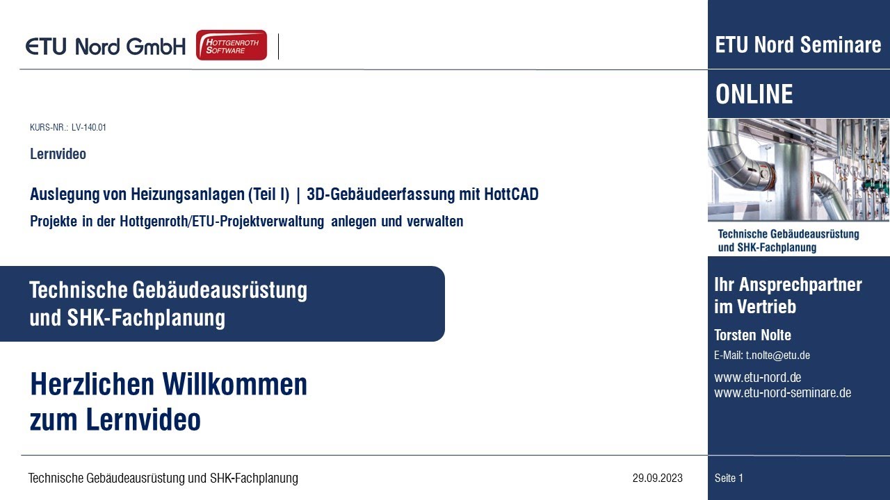 LV-140.01 | Projekte in der Hottgenroth/ETU-Projektverwaltung anlegen und verwalten - YouTube