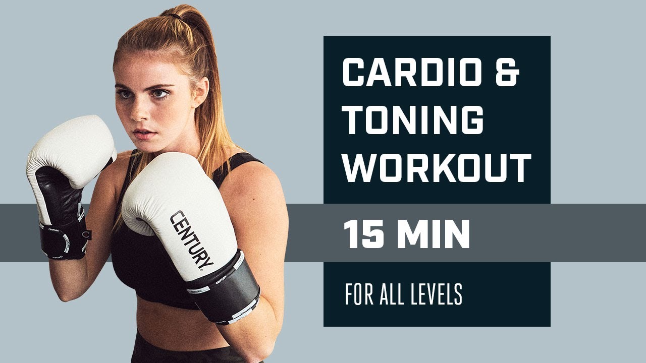 15 MIN CARDIO AND TONING WORKOUT - For All Level | Gabrielle Dunn ...