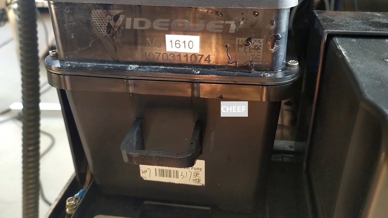 Let's watch the Videojet 1000 series ink cores test video! - YouTube