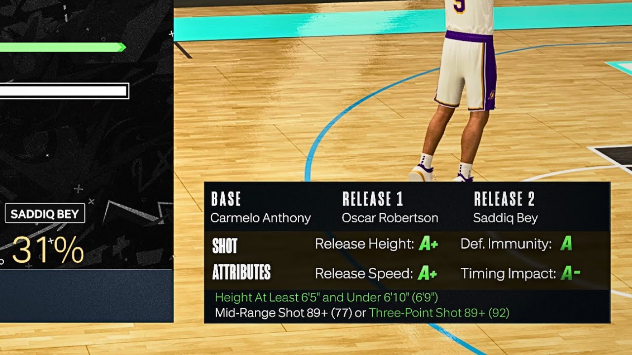 NEW SEASON 9 A+ MELO JUMPSHOT NBA 2K23! - YouTube