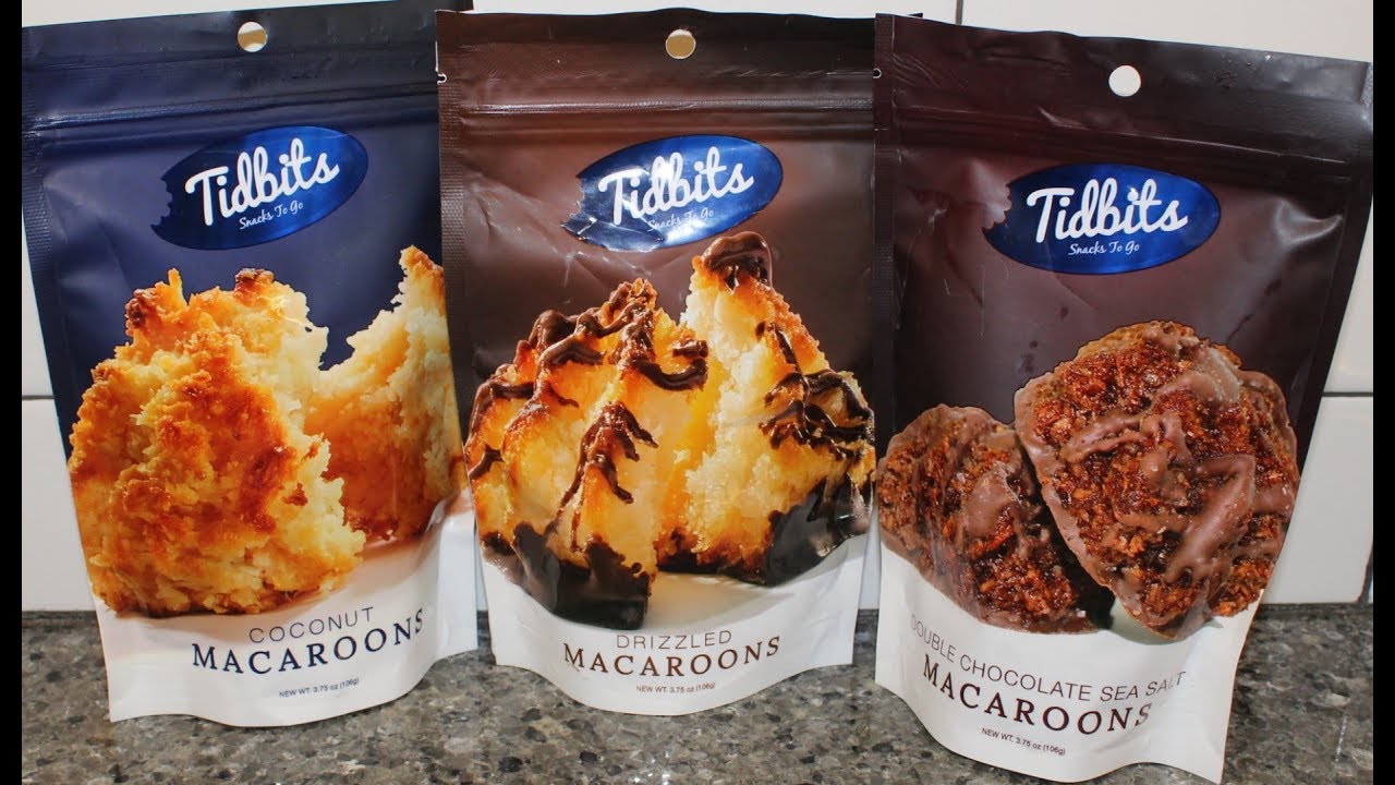 Tidbits Snacks To Go: Coconut, Drizzled & Double Chocolate Sea Salt ...