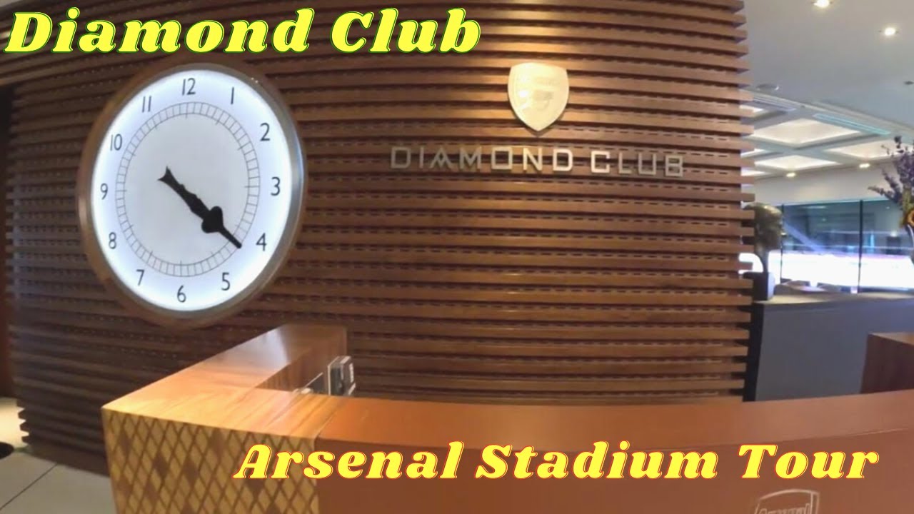 ARSENAL STADIUM TOUR | Let's check out the DIAMOND CLUB #coyg #arsenal ...