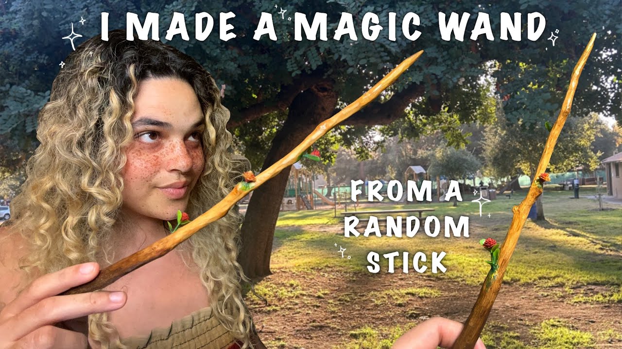 Making a Magic Wand | Zero Dollar Craft - YouTube
