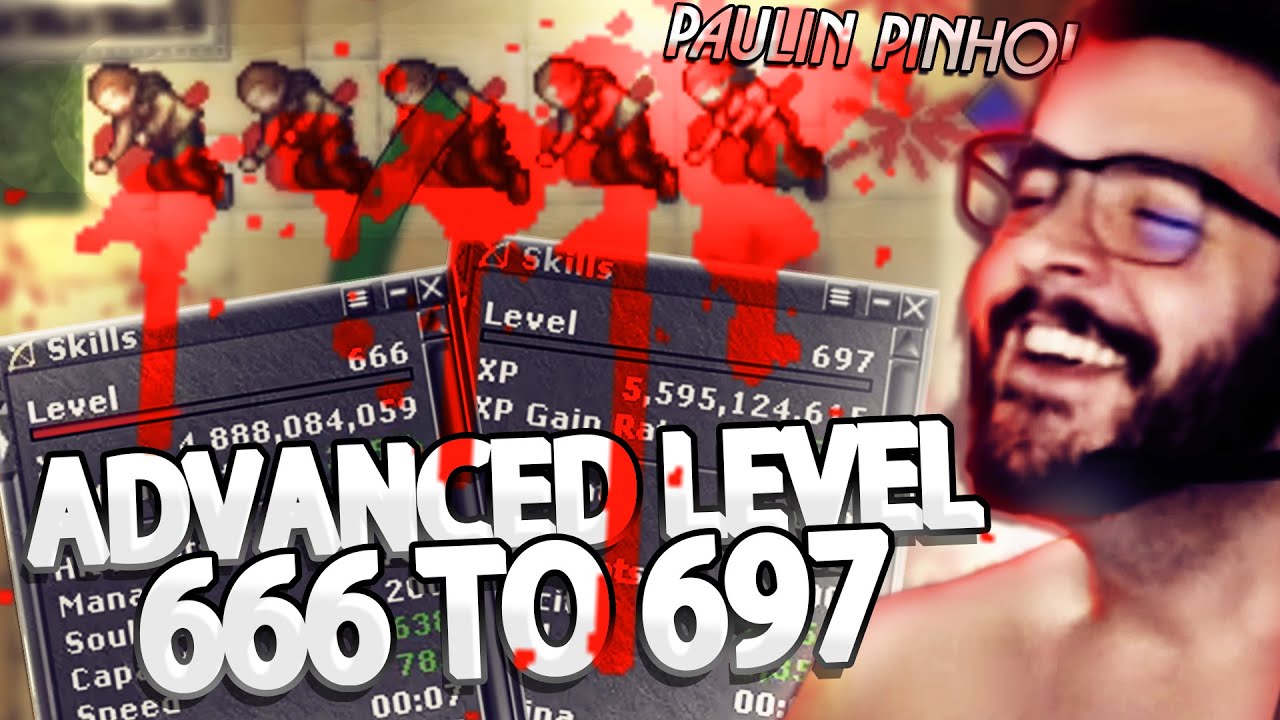 ADVANCED 666 TO 697 (700kks exp!) LOSING 30KK ON MARKET!! GANK ON RL ...