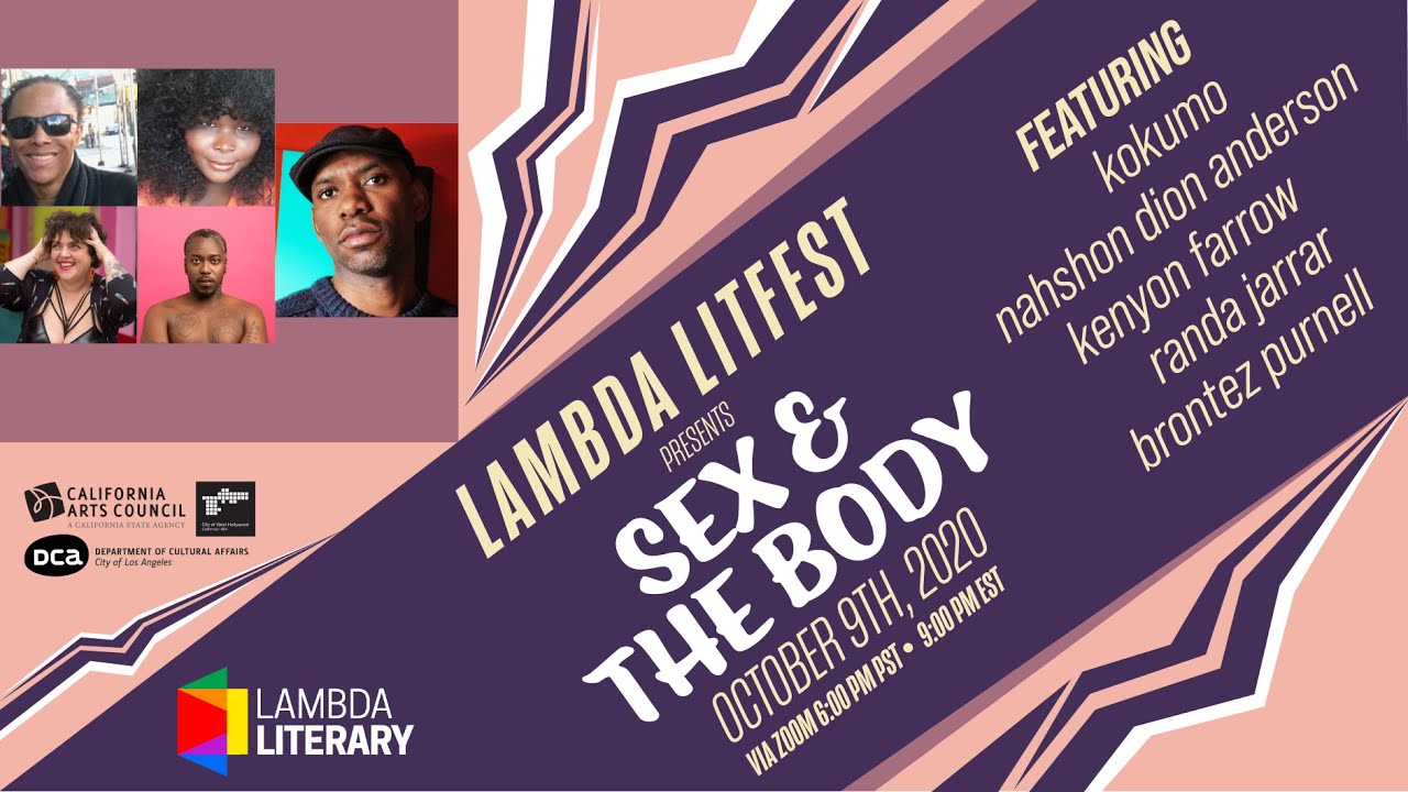 Lambda Litfest Sex And The Body Youtube 7544