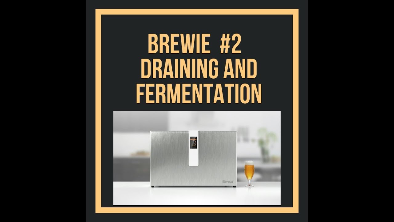 Brewing My Own Beer With Brewie #2 Draining and Fermentation - YouTube