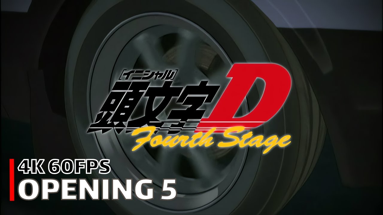 Initial D - Opening 5 [4K 60FPS | CC] - YouTube