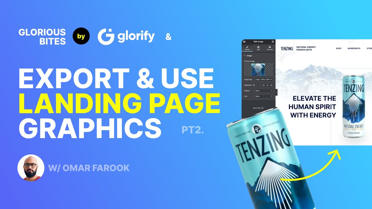 Using Glorify Images on your Landing page builder Part II - YouTube