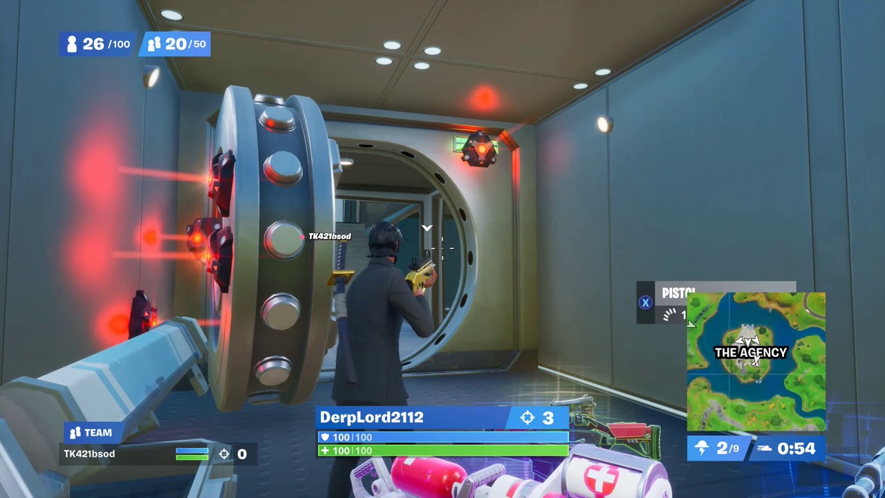 Trapping people in the vault with explosives - YouTube