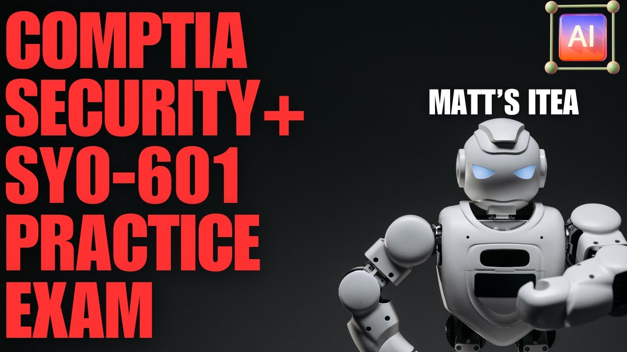 CompTIA Security+ sy0-601 Exam 11 - YouTube