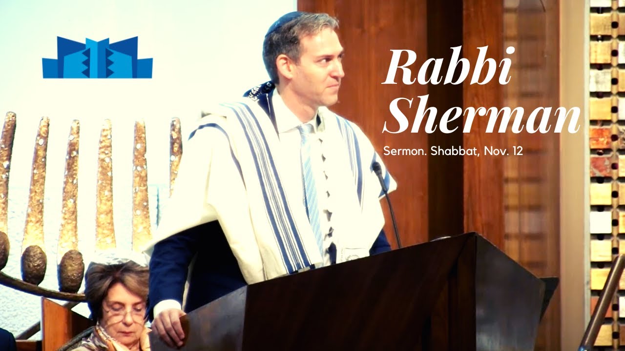 "Magnify the Blessings" | Sermon by Rabbi Erez Sherman - YouTube