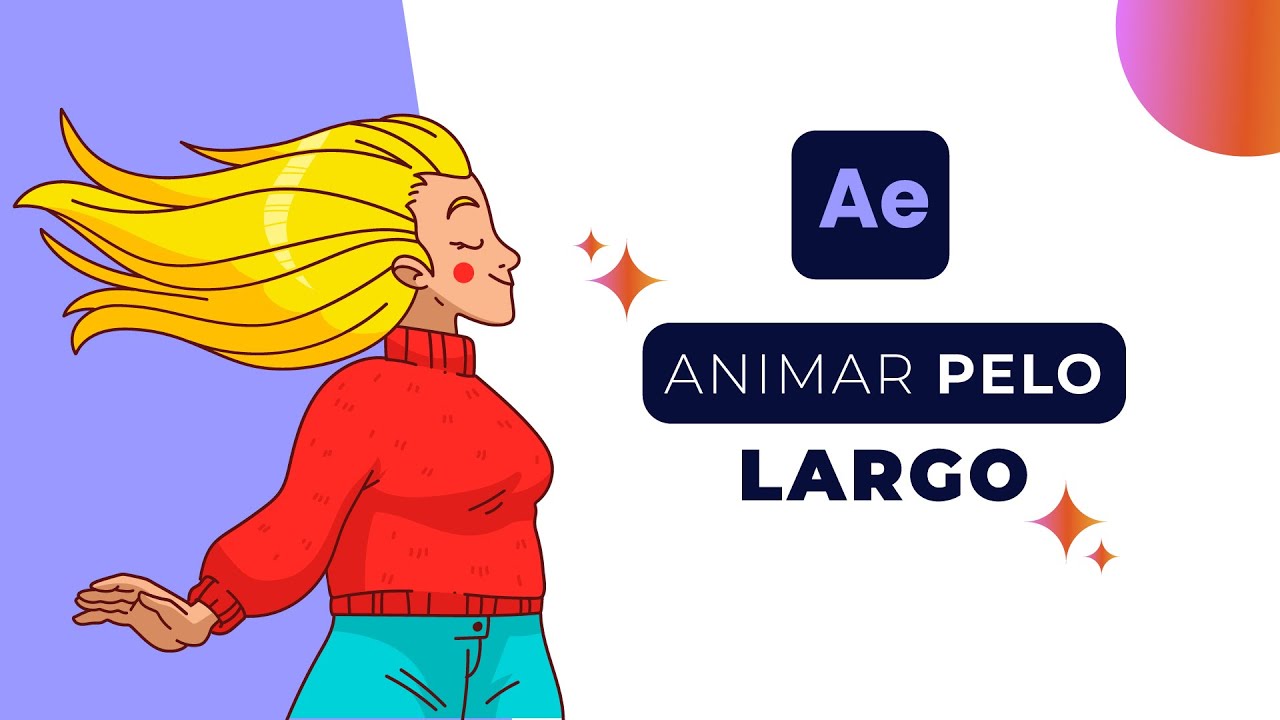ANIMACIÓN de PELO o CABELLO LARGO en AFTER EFFECTS | Tutorial Rápido ...