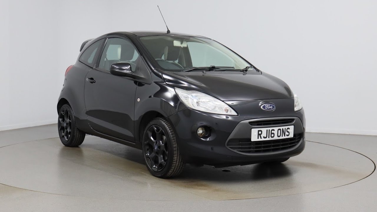 Ford KA 1.2 Zetec Black Edition Hatchback | Richmond Motor Group ...
