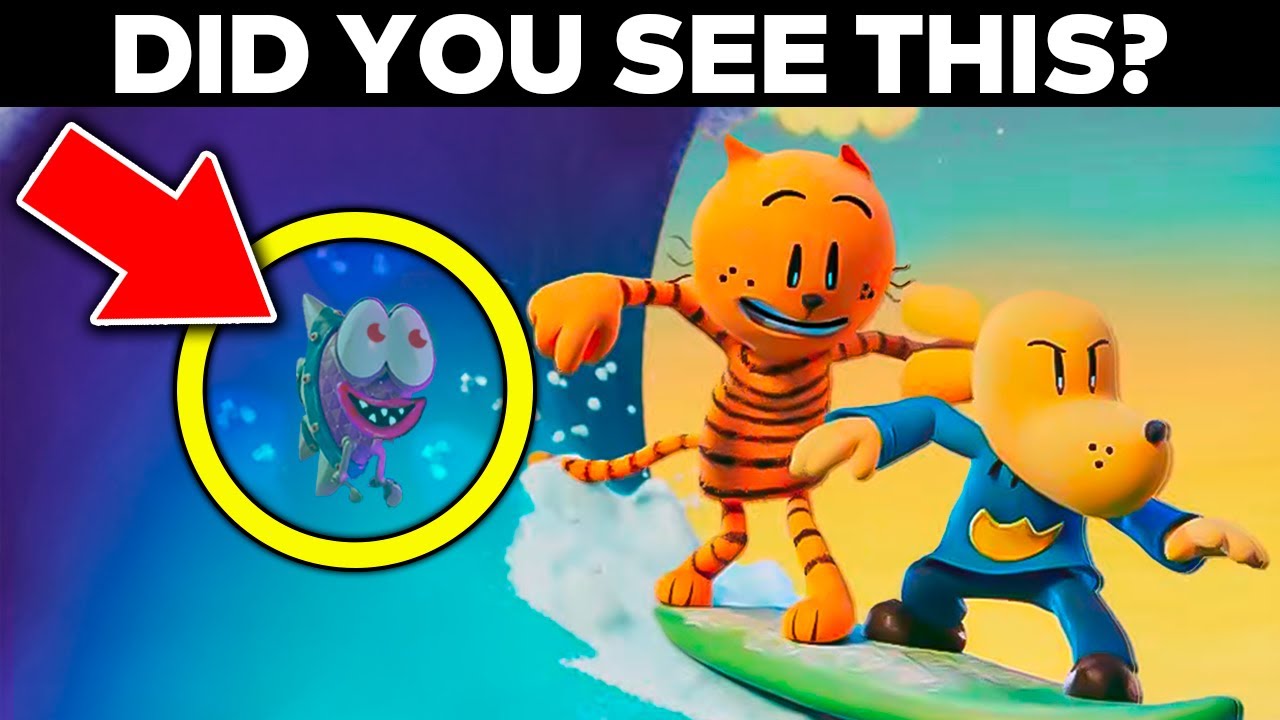 16 DETAILS and EASTER EGGS You Missed in DOG MAN! (New Trailers) - YouTube
