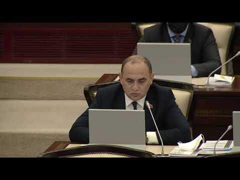 Ceyhun Memmedov. Milli Məclis. Plenar iclas. Hicabla şəxsiyyət vəsiqəsi, pasport üçün şəkil 03.12.21