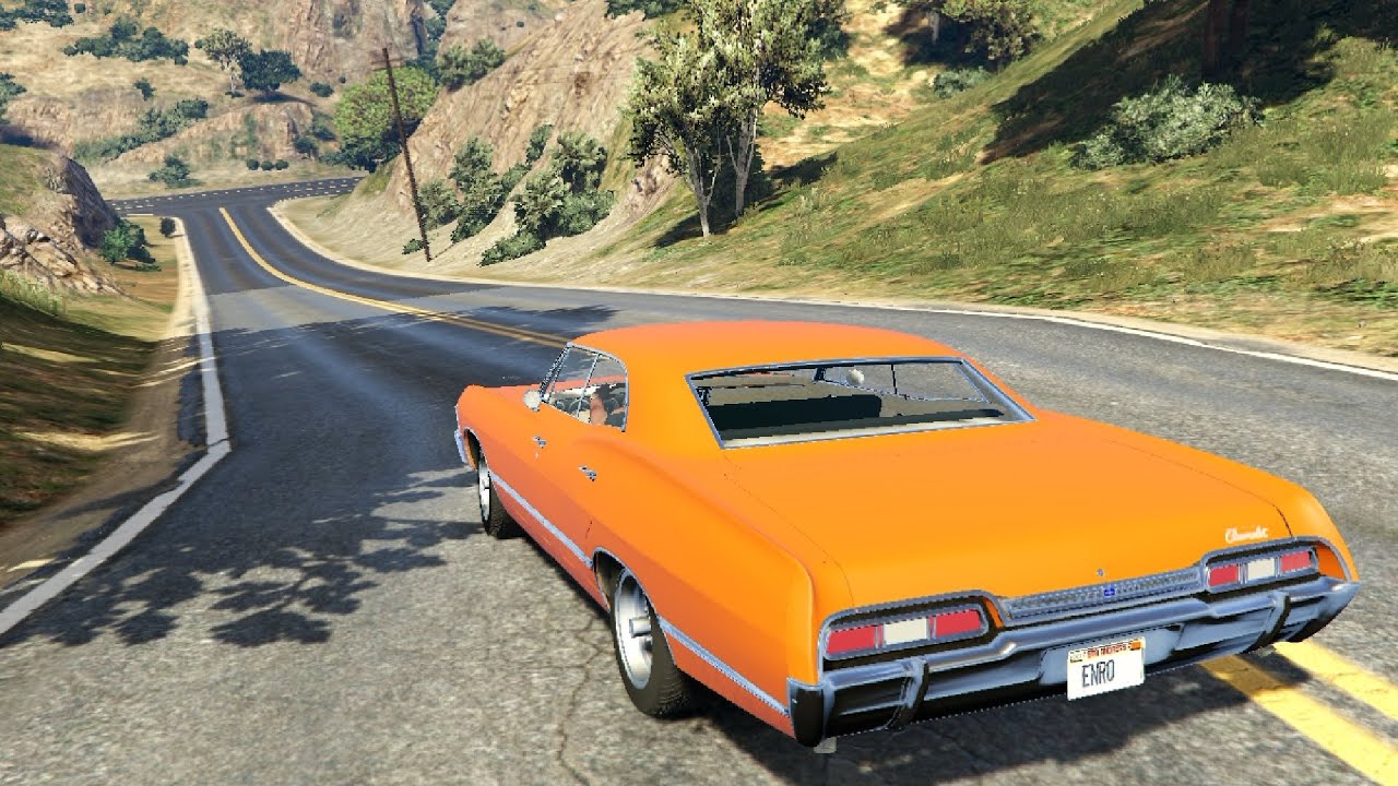 Chevrolet Impala 67 - GTA V _REVIEW - YouTube