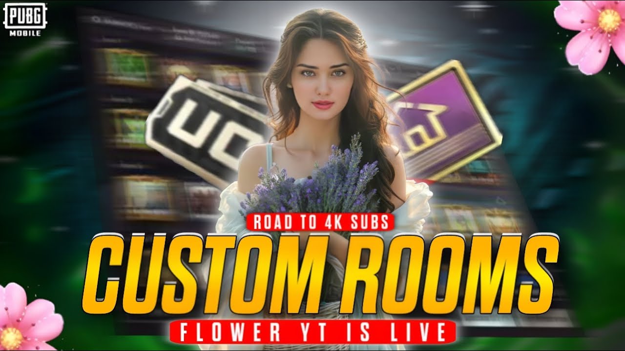 UC GIVE AWAY CUSTOM ROOMS | WOW FUN ROOMS | CHILL STREAM | FLOWER YT ...