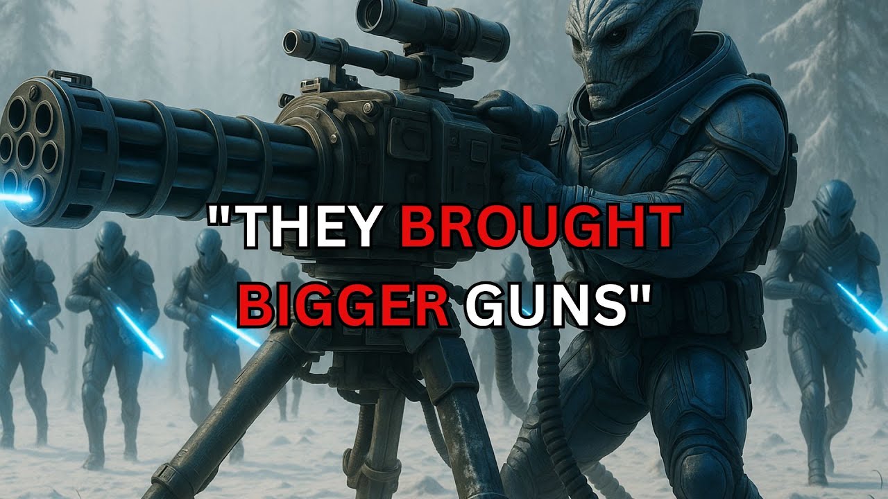 "Galactic Empire Mocks Ancient Weapon , Until Gatling Gun Shatters Their Troops | HFY Story ...