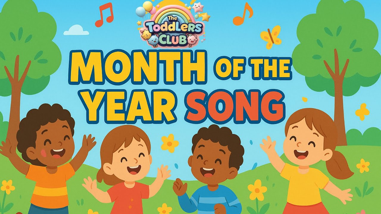 Month of the Year Song | Fun Song for Kids | Learn 12 Months with Fun ...