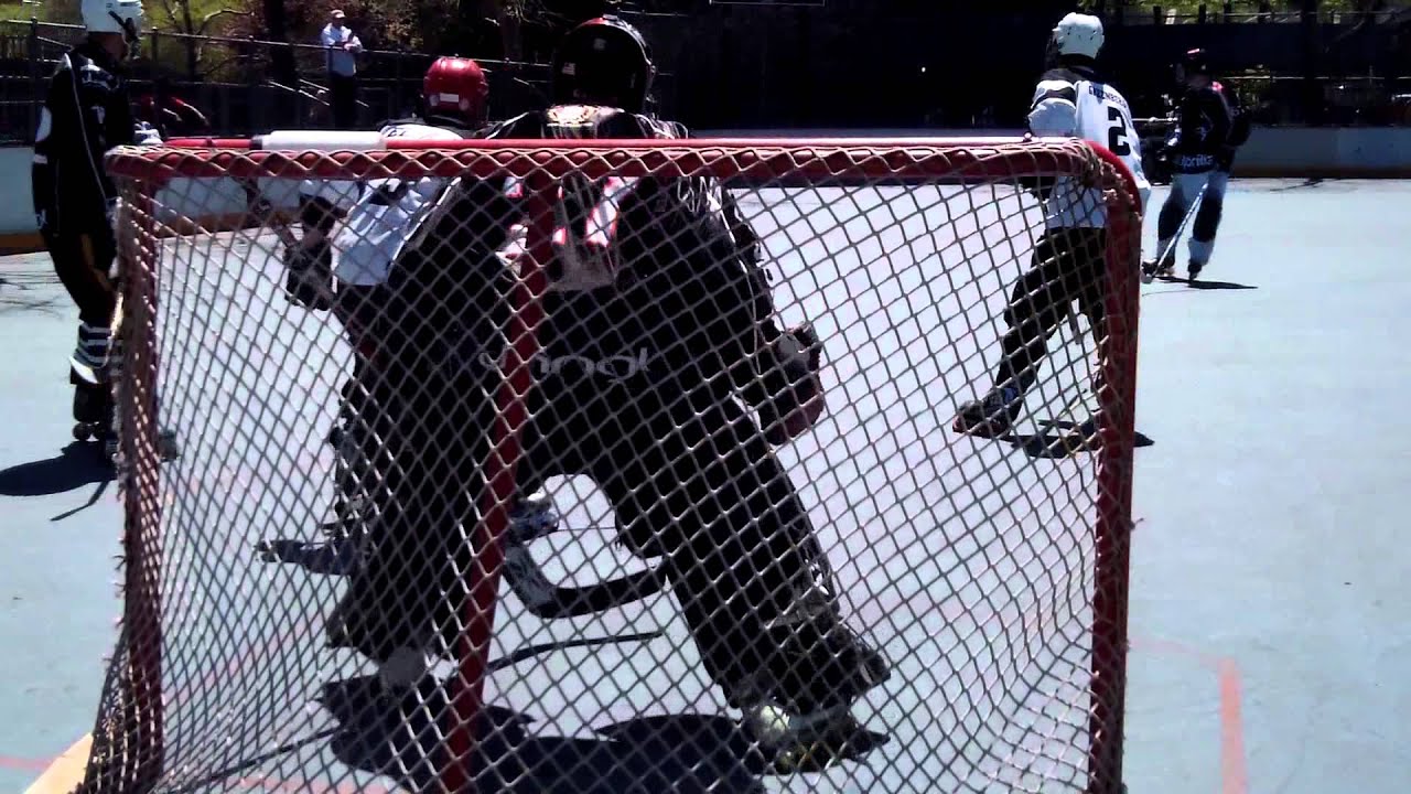 MRHL 5/4/13 GoalieCam: Aprilia Lions Goalie Eric Gallion vs. Special ...