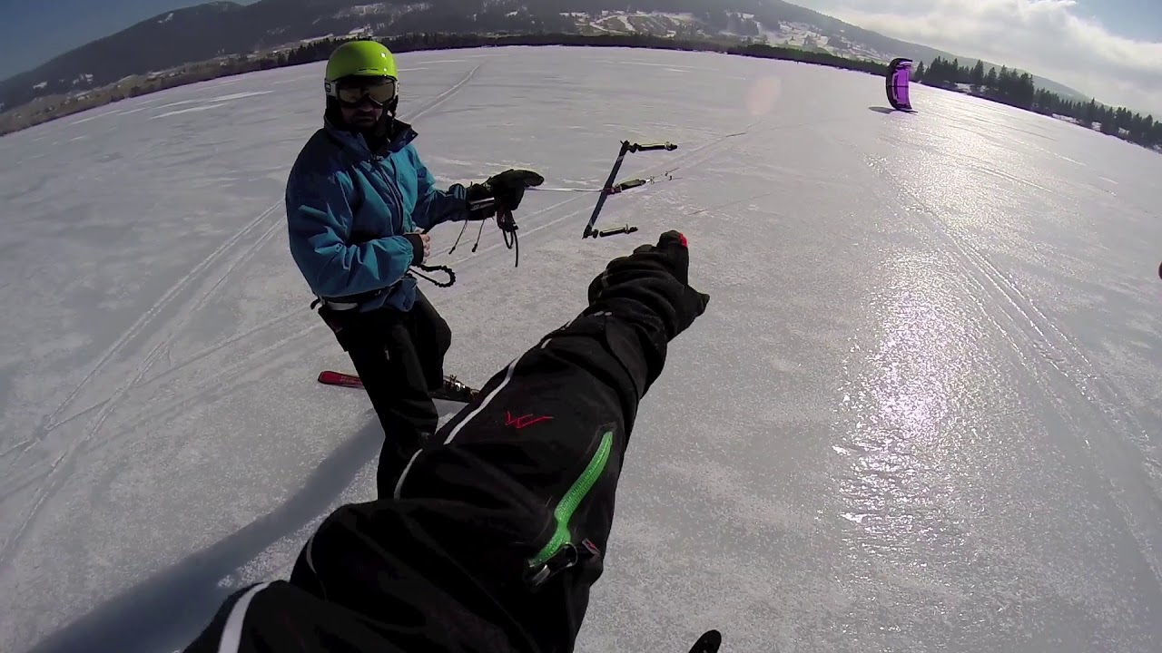 Speed Ice kiting 2018 1080p - YouTube