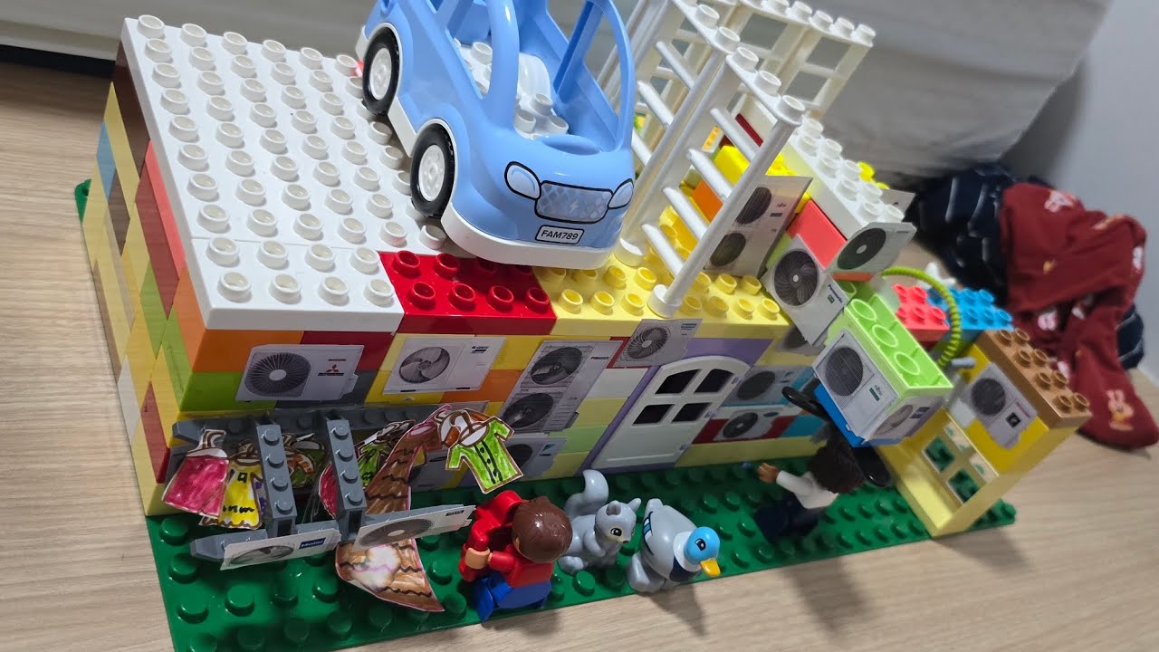 David's Lego House Air Conditioner - YouTube