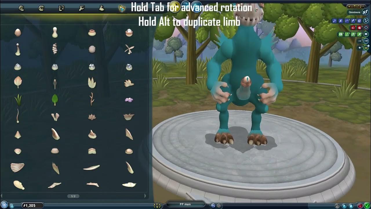 Spore Detailed Genitalia Tutorial - YouTube