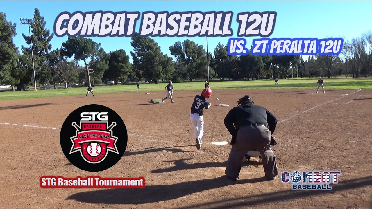 Combat Baseball 12u vs. ZT Peralta 12u 1/7/2024 - YouTube