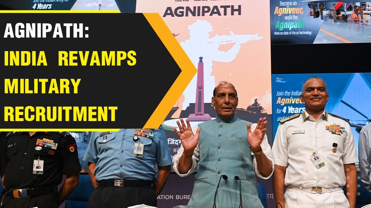 Agnipath: India revamps military recruitment - Know eligibility & other ...