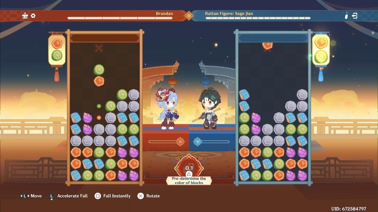 Genshin Impact Rattan Figure Game - YouTube