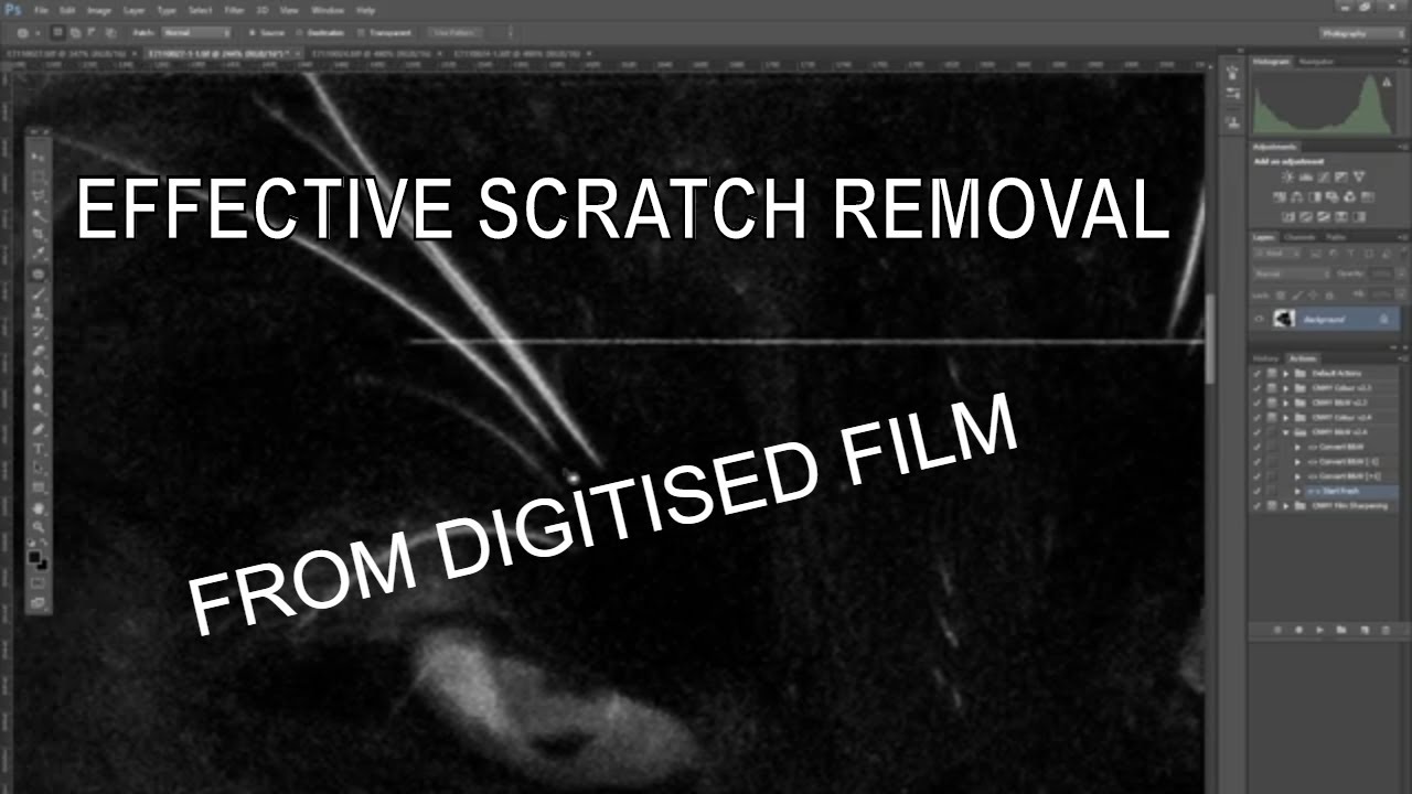 Effective Method for Removing Scratches from Digitised Film Negatives ...