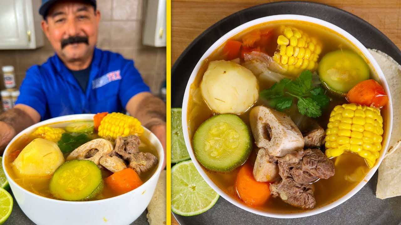 How to cook CALDO DE RES like the BEST Mexican Restaurants | Texas Beef ...