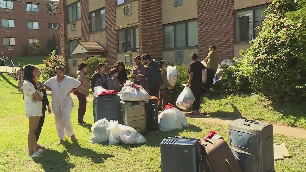 Displaced students wonder what's next after apartment fire - YouTube