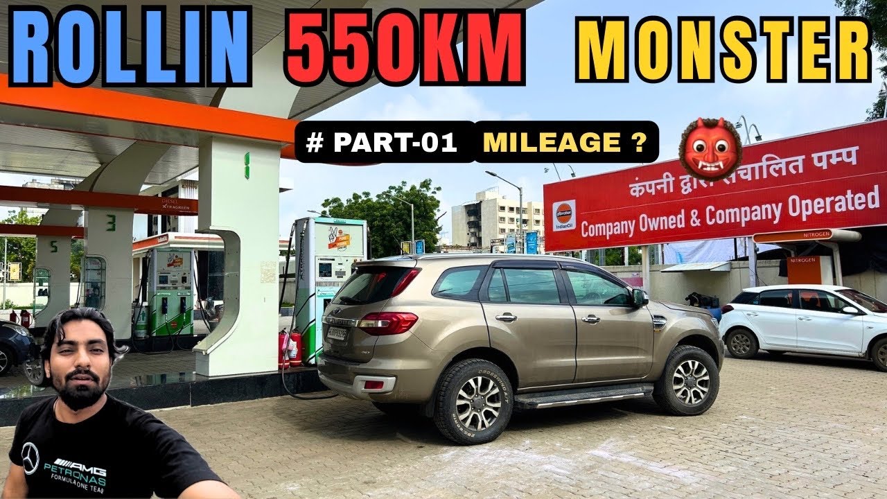 Part -01 - Monster 👹 Rollin 550 Km In Single day || Ford Endeavour 3.2 ...